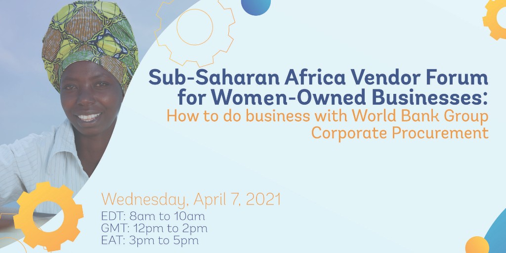 Virtual Event: Sub-Saharan Africa Vendor Forum for Woman-Owned ...