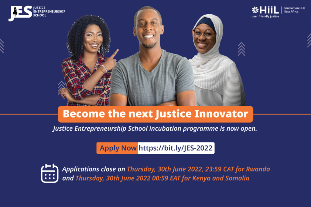 Apply for the Justice Entrepreneurship School before 30 June