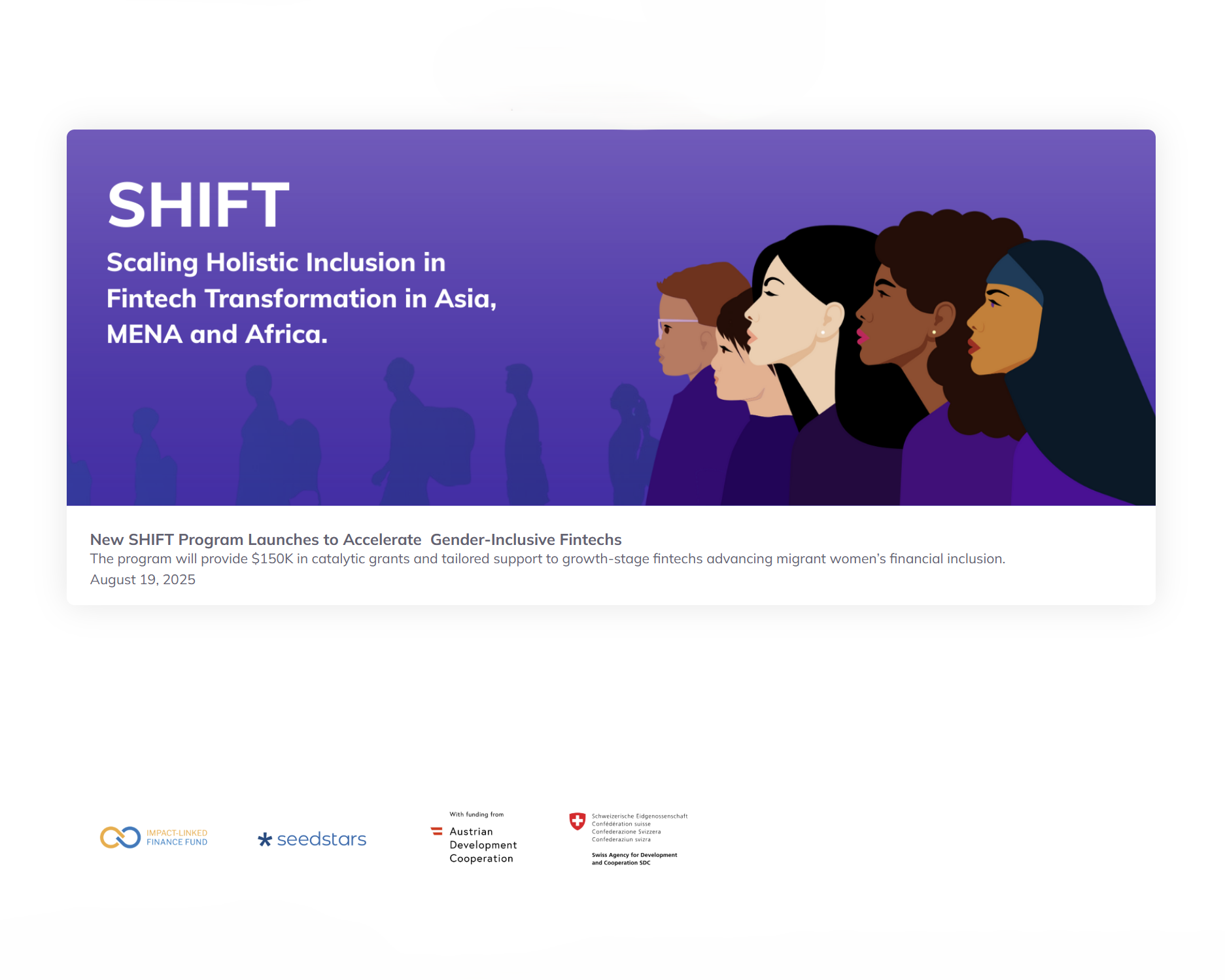 SHIFT (Scaling Holistic Inclusion in Fintech Transformation - SME ...